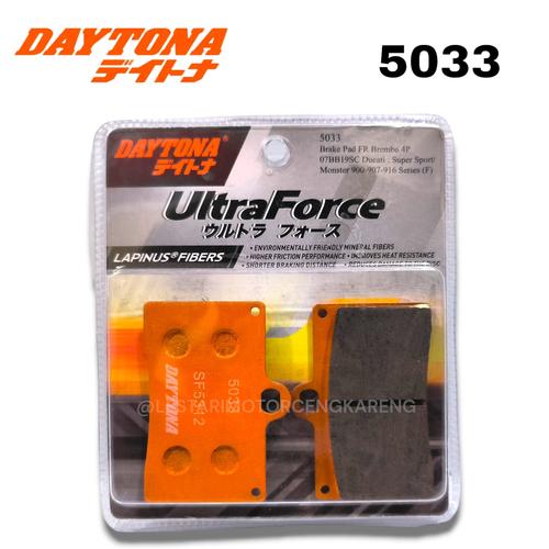 Promo KAMPAS REM BREMBO 4 PISTON RACING DAYTONA LAPINUS FIBER 5033 ...