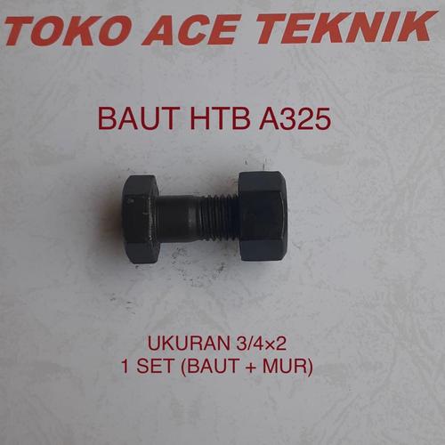 Jual BAUT MUR HTB A325 UKURAN 3/4 X 2 (KUNCI 32) - Kota Tangerang ...
