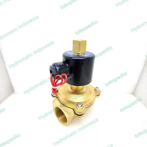 Jual SOLENOID VALVE 2 WAY KUNINGAN DRAT 2" INCH NORMAL OPEN / NO ...