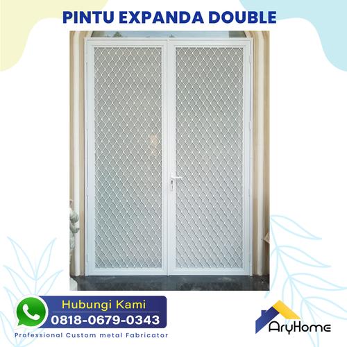 Jual Pintu Expanda Double Putih Aluminium Bp Harith - Jakarta Pusat ...