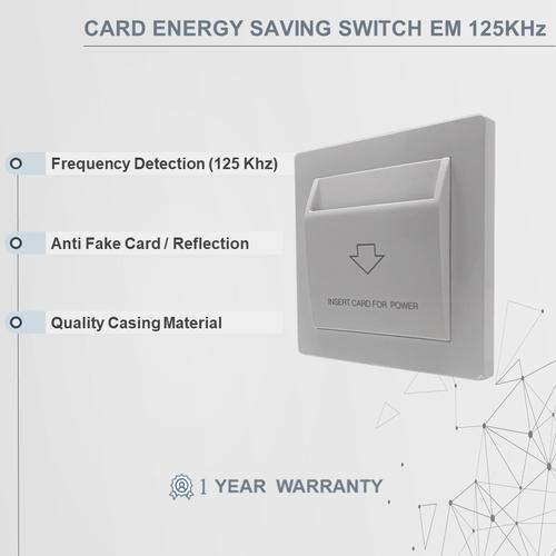 Jual Saklar Hotel Hemat Energi 125 khz, EM Energy Saving Switch Rfid ...