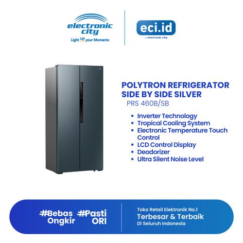 Promo Polytron Kulkas Side By Side 450 Liter - PRS 460B/SB Cicil 0% 3x ...