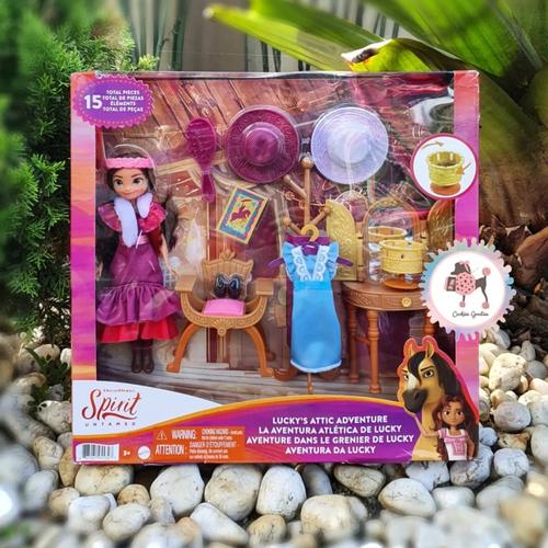 Jual DreamWorks Spirit Untamed Lucky Attic Adventure Playset - Kota ...