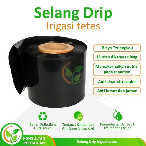 Jual Selang Drip Irigasi Hydrosol 25 mikron x 3 dim 3 inc x 50 Meter - Kab. Blitar - KONSULTAN ...