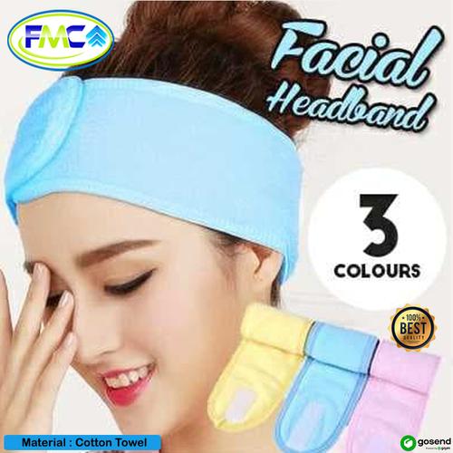 Jual Bando Bandana Facial Handband Make Up Mandi Wanita Dewasa Anak ...