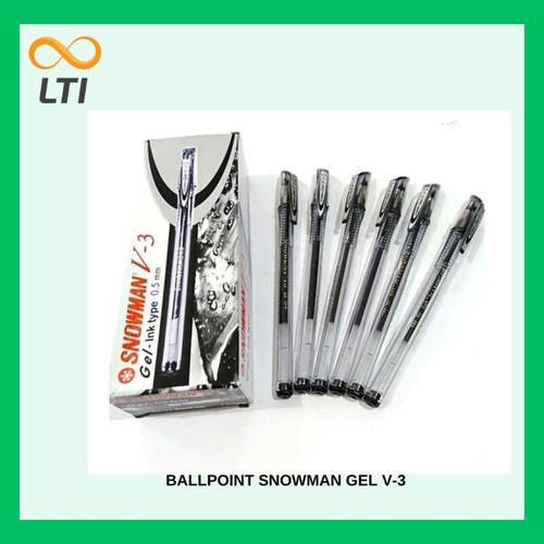 Jual Bolpen Snowman V 3 Ballpoint Pulpen / PCS - Kota Surabaya - CV ...