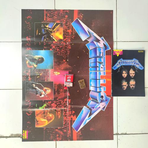 Jual Majalah Hai Klip Musik Majalah Metallica Tahun 1993 Lengkap Poster ...