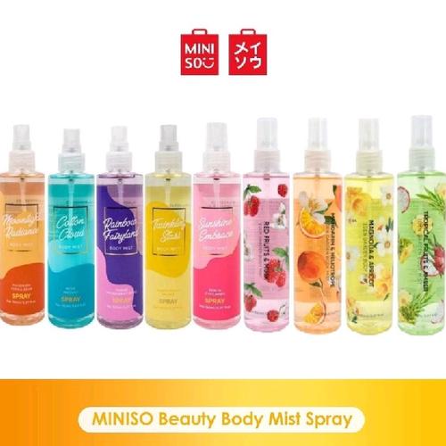 Jual MINISO BODY MIST PARFUM 150 ML BODY SPRAY LENGKAP - twinkling star ...