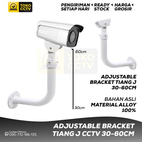 Jual Adjustable Bracket Pole Dinding CCTV Outdoor, Bracket CCTV Outdoor ...