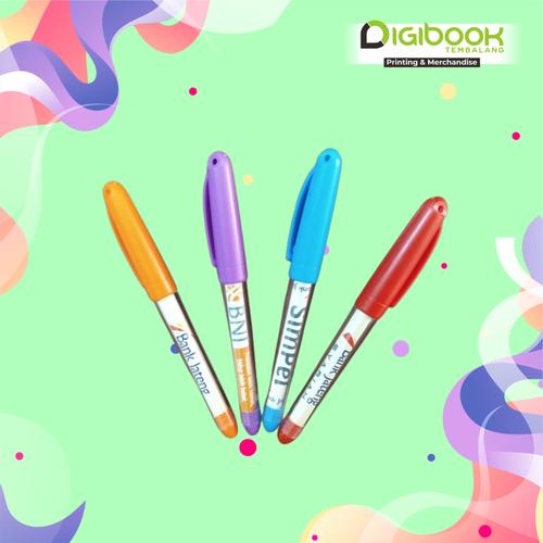 Jual Pulpen Boss Jell Insert Paper Custom - Sudah Termasuk Cetak - Kota ...