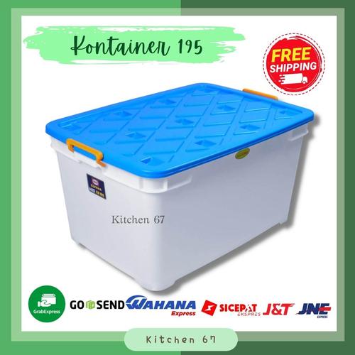 Jual Container Box Kotak Tempat Penyimpanan Shinpo Besar CB 195 L ...