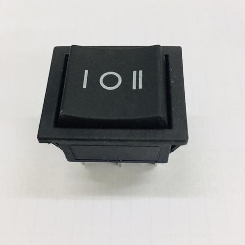 Jual Rocker Switch Hitam On-Off-On 6p Saklar 3 Posisi On/Off/On 6pin ...