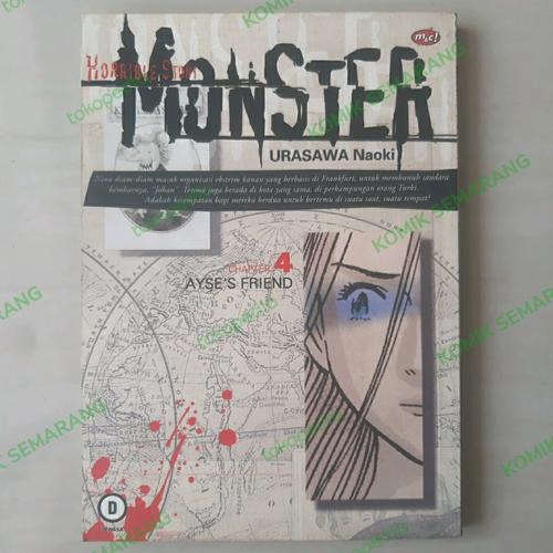 Jual Monster Vol 4 Kolpri Komik Manga Jepang Urasawa Naoki Langka ...