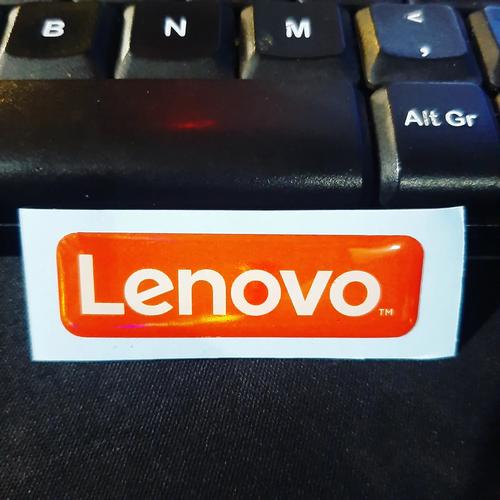 Promo Sticker Timbul Resin LOGO LENOVO Stiker Logo Lycal 3D Kecil ...