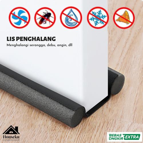 Promo Penghalang Debu Serangga List Penahan Pintu Bawah Busa Foam ...