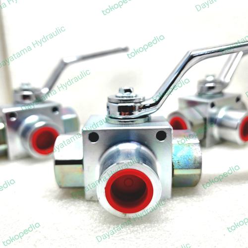 Jual 3 WAY BALL VALVE HYDRAULIC 3/8" INCH MERK GEMELS (ITALY) - Jakarta ...