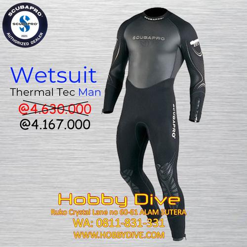 Jual SCUBAPRO Thermal Tec 3mm Wetsuit Man Diving Snorkeling - 3mm ...
