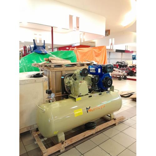 Jual Kompresor angin 10 hp Montoya T0.78/12.5 komplit diesel FAW stater ...