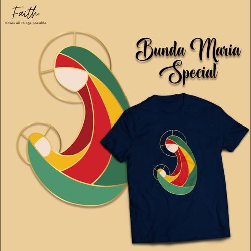 Jual Kaos Rohani/Katolik Kristen Bunda Maria Special Design Anak-Anak ...
