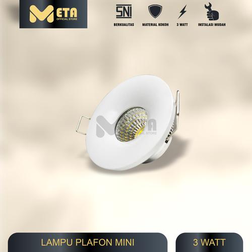 Jual Lampu downlight mini 3 watt downlight LED mini 3 watt - WarmWhite ...
