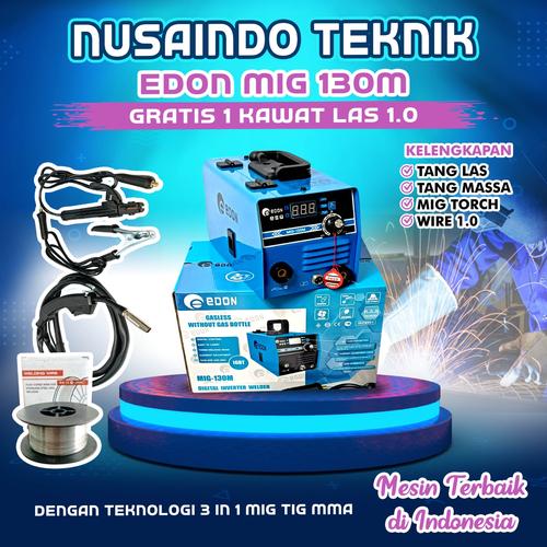 Jual MESIN Las MIG 130M 130 edon +kawat las, EDON LV-120 lv120 edon - EDON_MIG-130M ...