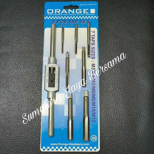 Jual Gagang Hand tap die set 8 pcs Ulir drat baut snei senai - Jakarta ...