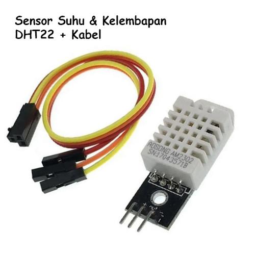 Jual DHT22 Sensor Suhu & Kelembapan DHT 22 Sensor Temperature ...