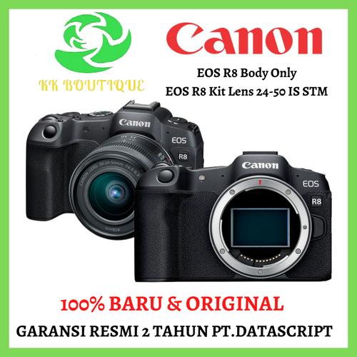 Promo Canon EOS R8 / EOS R 8 Kit RF 24-50mm f/4.5-6.3 IS STM - Garansi ...