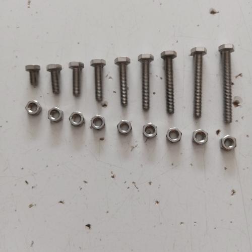 Jual baut+mur+ring plat+ring ver stainless,m6x10,m6x15-m6x40,kunci 10 ...