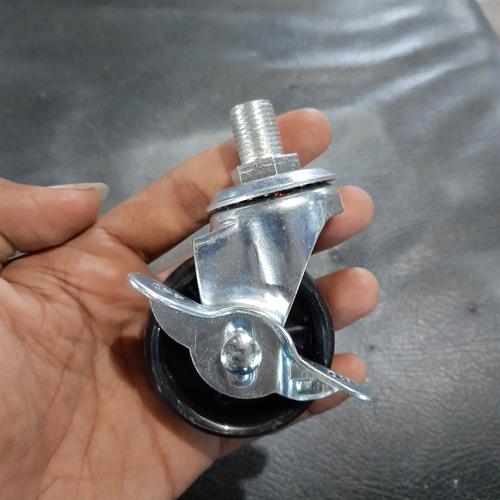 Jual roda plastik 2 inch untuk trolley/tiang infus/baby box dan ...