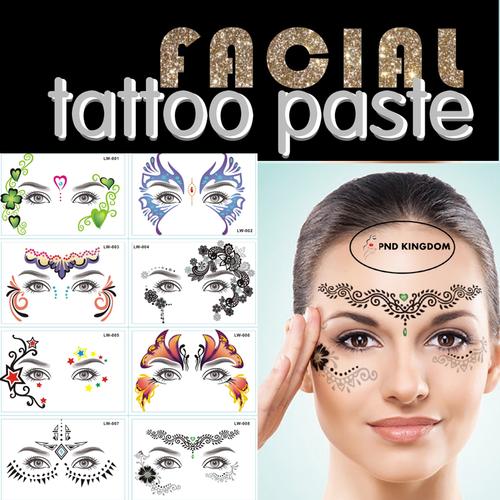 Promo [ NEW LW ] Tato Wajah Sticker Muka / Stiker Wajah Pesta / Face ...