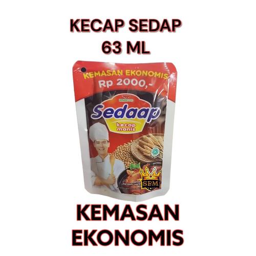 Jual SBM ~ KECAP SEDAAP POUCH ECERAN 2000 // KECAP SEDAP 63 ML - KECAP ...