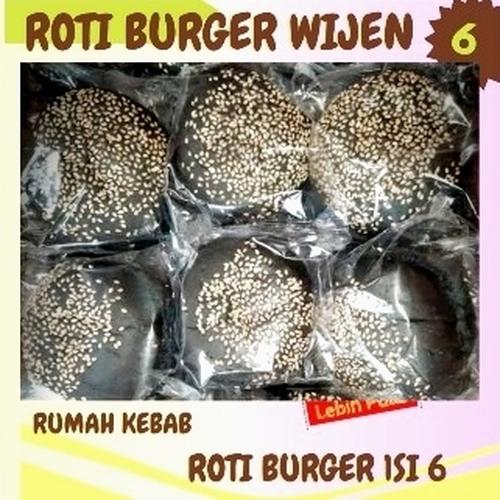 Jual ROTI BURGER HITAM - ROTI BURGER WIJEN 6 PCS - Jakarta Timur - KaEn ...