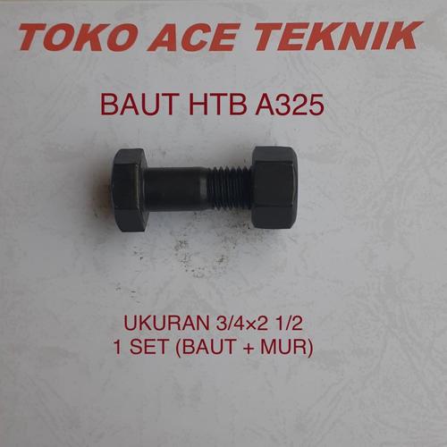 Jual BAUT MUR HTB A325 UKURAN 3/4 X 2 1/2 (KUNCI 32) - Kota Tangerang ...