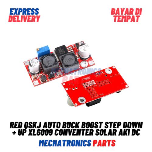 Jual RED QSKJ AUTO BUCK BOOST STEP DOWN + UP XL6009 CONVENTER SOLAR AKI ...