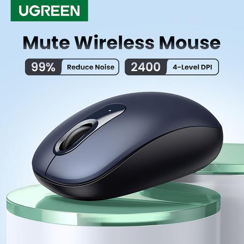 Jual UGREEN Wireless Mouse 2.4 Ghz Streamline 4 Levels DPI Plug and ...