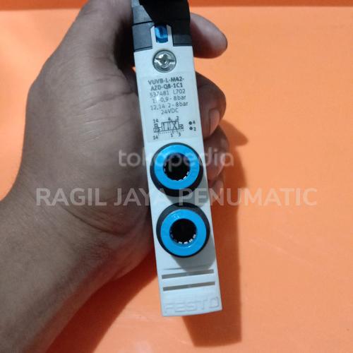 Jual SOLENOID VALVE FESTO VUVB-L-M42-AZD-Q8-1C1 24VDC - Jakarta Barat - RAGIL JAYA PENUMATIC ...
