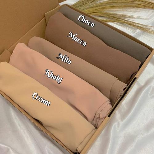 Promo Jilbab Pashmina Ceruty Babydoll Premium Hawwa Shawl Hijab Banyak ...
