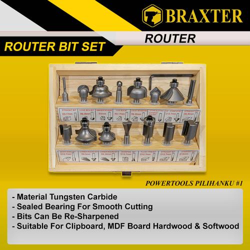 Jual AUGER BIT SET, MATA ROUTER TRIMMER BIT SET, BRAXTER TUNGSTEN ...