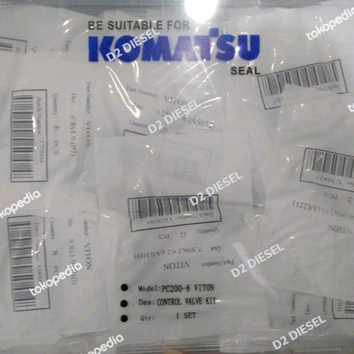 Jual SEAL KIT CONTROL VALVE PC200-8 KOMATSU - Jakarta Utara - D2 DIESEL ...