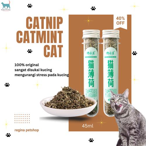 Jual CATNIP CAT NIP MINT Cat Snack Serbuk Kering Cemilan Kucing Impor ...