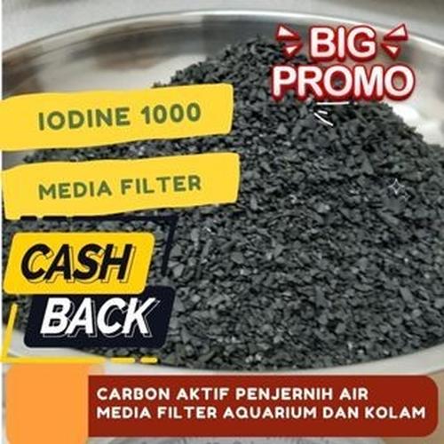 Jual Karbon aktif 1kg / media karbon aktif / media filter air / granular - Kab. Bogor - aim ...