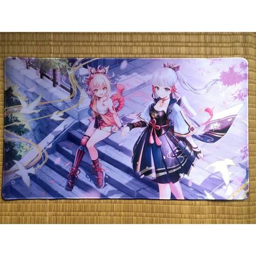 Jual Mousepad Official Yoimiya & Ayaka Genshin Impact (40x70cm ...