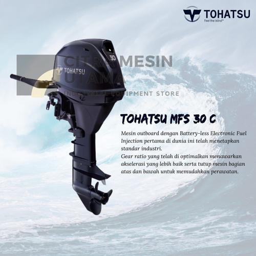 Jual Mesin Tempel Tohatsu MFS30C 4 Tak 30 HP Outboard Motor - Jakarta ...