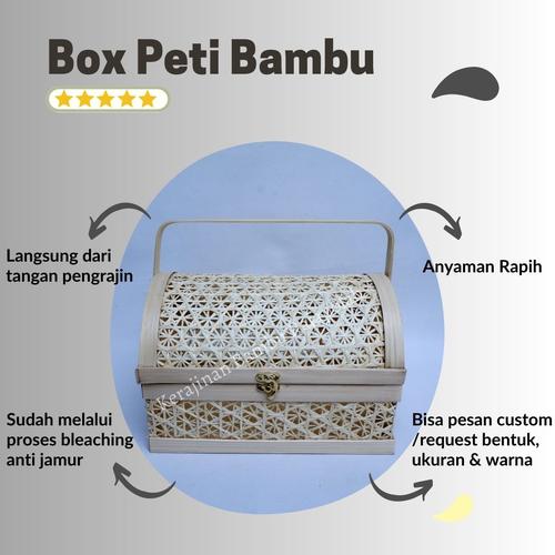 Jual BOX PETI TEMPAT HAMPERS MOTIF TRUMTUM UKURAN 30X20 CM - Kab ...