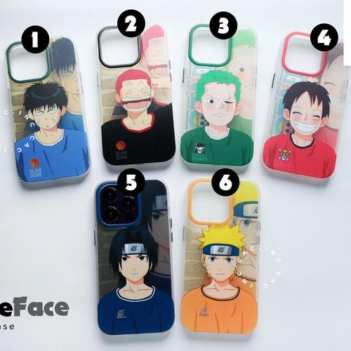 Jual SOFT CASE ANIME PREMIUM FUNNY FACE NARUTO SASUKE HANAMICHI IP 11 ...