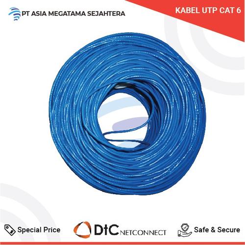 Jual Kabel UTP Cat 6 Merk DTC Netconnect Meteran FREE Krimping - 1 ...