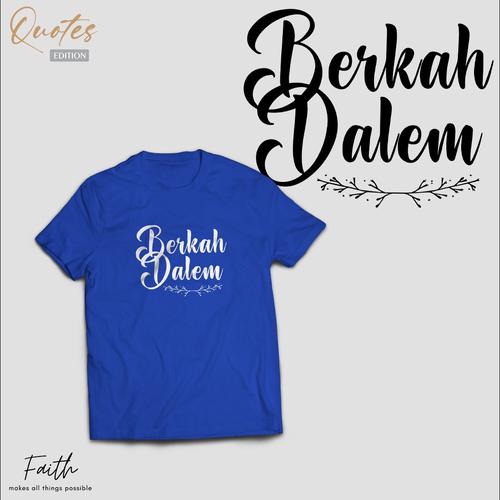 Jual Kaos Rohani/Katolik Kristen Berkah Dalem Unik Dewasa Hingga Big ...