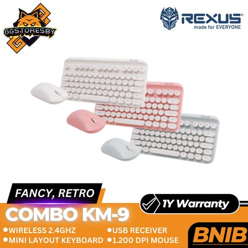 Jual REXUS KM9 COMBO WIRELESS Keyboard - PINK - Kota Surabaya ...