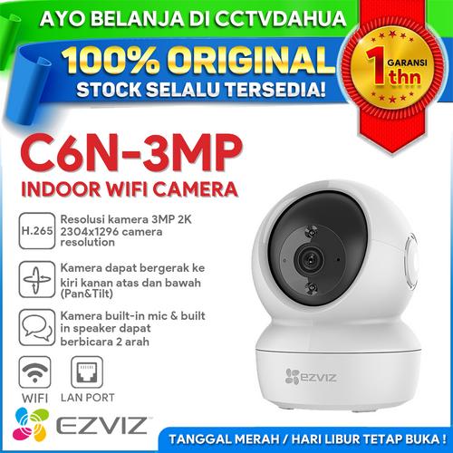 Jual EZVIZ C6N 3MP 2K WIFI WIRELESS CAMERA CCTV SMART IP GARANSI RESMI ...